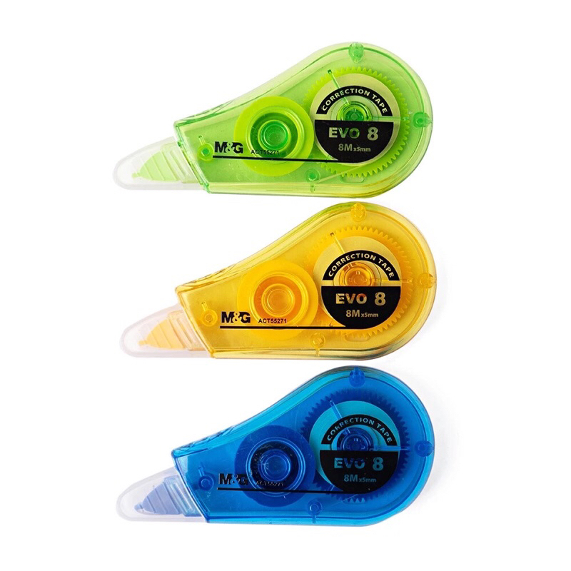 Jual Correction Tape Pita Koreksi Tip-ex Kertas Tipex Putih 8m x 5mm ...