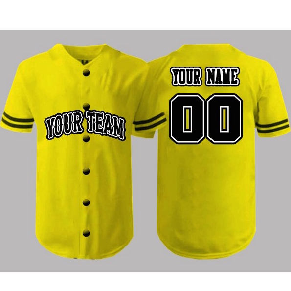Jual BAJU BASEBALL FREE CUSTOM BISA REQUEST NAMA NOMOR DAN LOGO SENDIRI ...