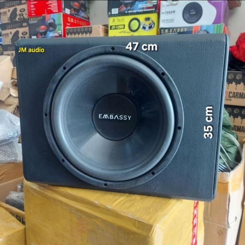 Jual Speaker SUBWoofer (PASIVE) Embassy 12inch ( BOX + SPEAKER ...