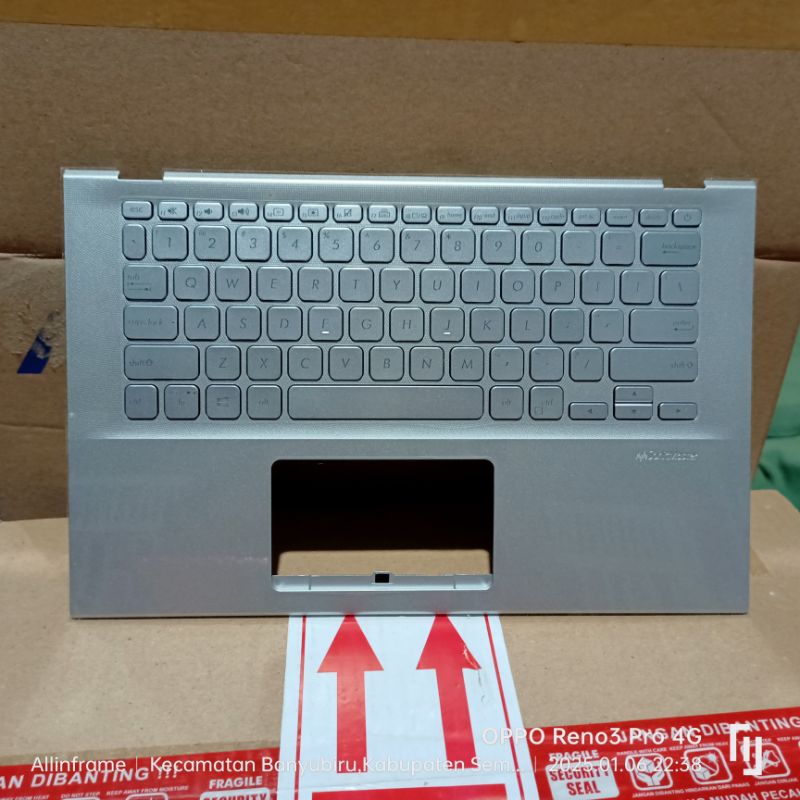 Jual frame and Keyboard Asus VivoBook 14 A412 X412 A412F A412FA A412FL ...