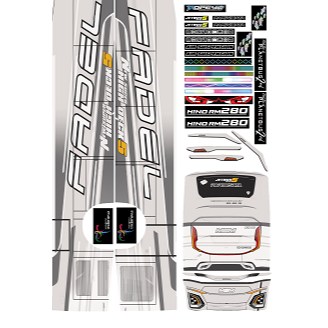 Jual stiker miniatur bis + cutting A4 popeye fadel jb5 | Shopee Indonesia