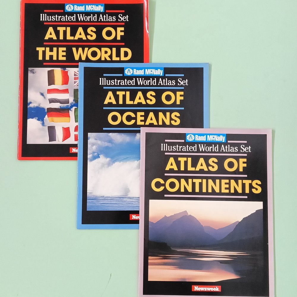 Jual Buku Original Illustrated Atlas of the World, Oceans, Continents ...