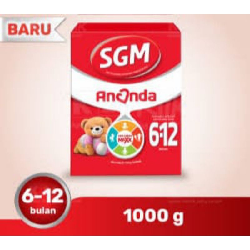 Jual Susu Formula SMG Ananda 6-12 1000 gram | Shopee Indonesia
