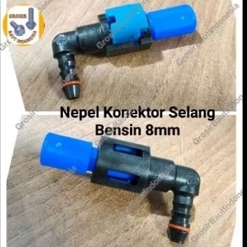 Jual Konektor Selang Injektor Fuel Pump 8mm/ Nepel konektor Selang ...