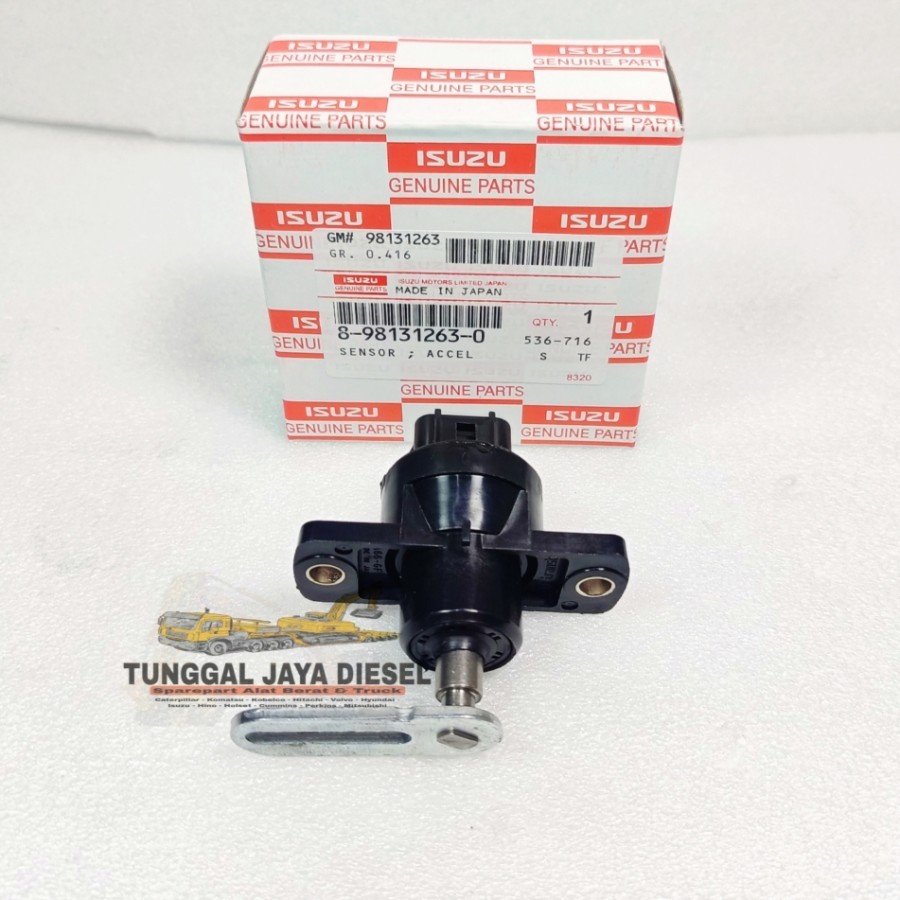 Jual SENSOR SWITCH ACCEL PEDAL GAS ISUZU GIGA FRR 190 FTR 210 FVM 240 FVR 245 FVZ 285 4HK1 6HK1 ...