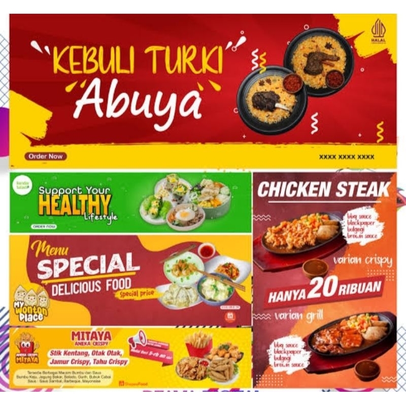 Jual BANNER CUSTOM FREE DESIGN / SPANDUK / BANNER USAHA / DESIGN GRATIS ...