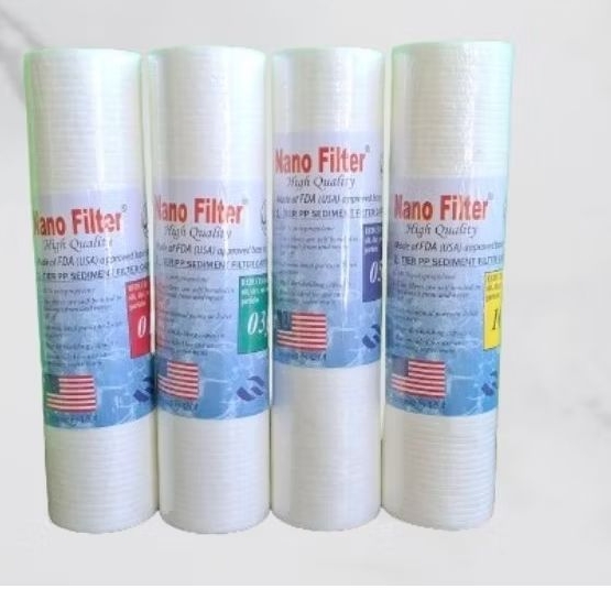 Jual Filter Air Sediment / Cartridge Filter Air NANO 10 inch / 01/03/05 ...