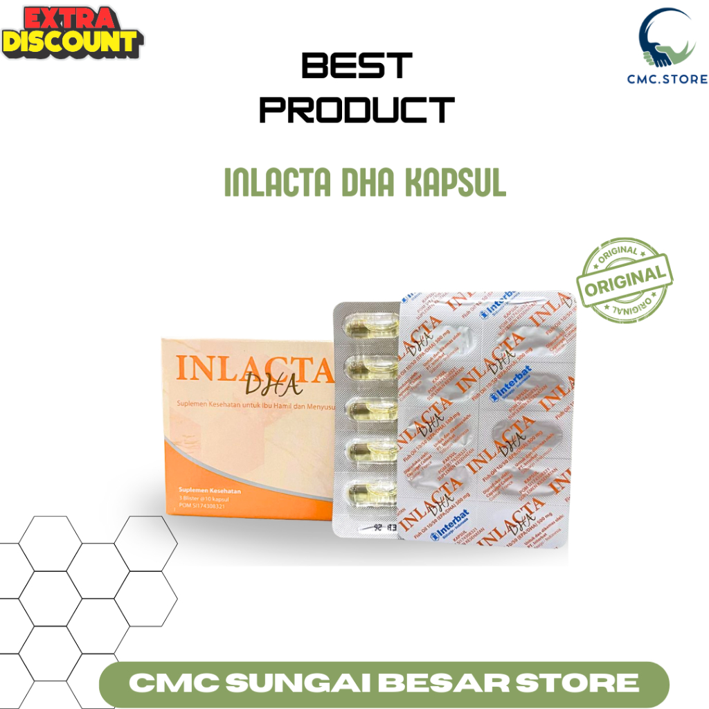 Jual Vitamin IBu Hamil Inlacta DHA kapsul | Shopee Indonesia