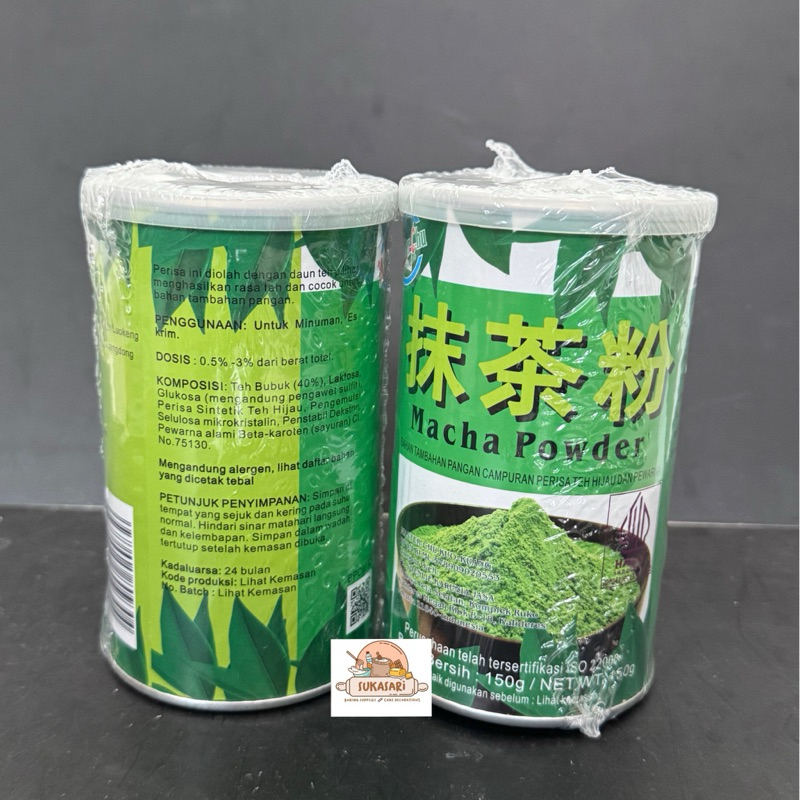 Jual Master Chu Macha Powder 150gr green tea bubuk Matcha teh hijau ...
