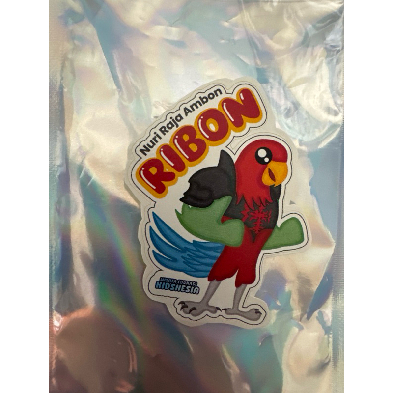 Jual Stiker Menarik Karakter Nuri Raja Ambon Wisata Edukasi | Shopee ...