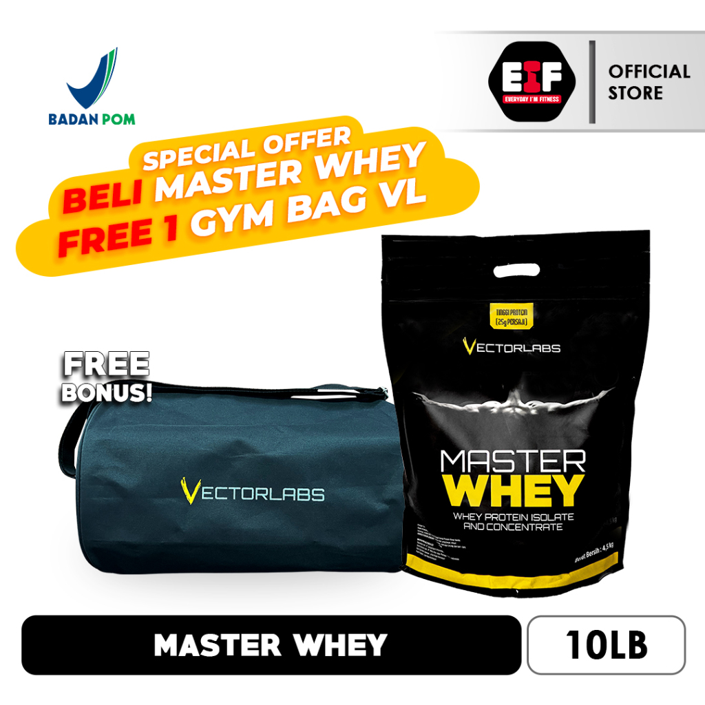Jual VECTORLABS Master Whey 10lbs/4.5kg | Shopee Indonesia
