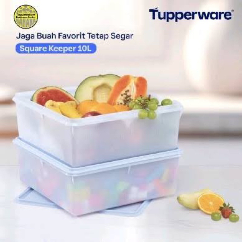 Jual Square Keeper Tupperware 1 pcs | Shopee Indonesia