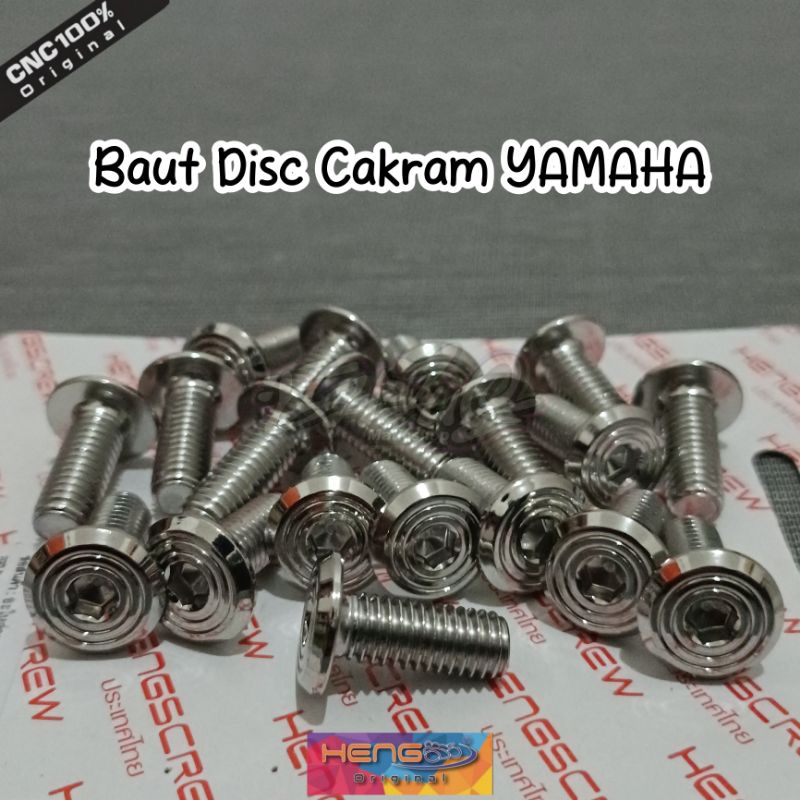 Jual BAUT PROBOLT DISC CAKRAM YAMAHA HENG THAILAND HARGA SATUAN | Shopee Indonesia