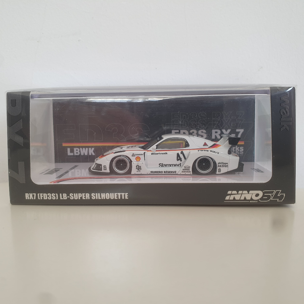 Jual Inno64 Mazda RX7 FD3S 1/64 (LB-Super Silhouette, RX-7 RX 7, FD3 FD ...