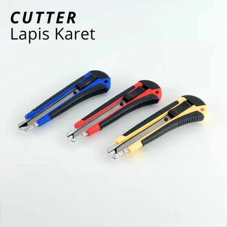 Jual Pisau Cutter / Cutter Besar/ Pisau Cutter Stainless HPP | Shopee ...