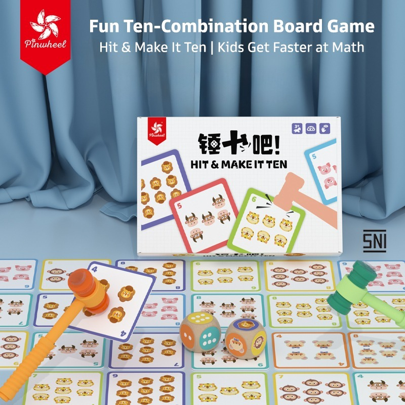 Jual Pinwheel Hit & Make It 10 Interactive Games Reaction Training ...