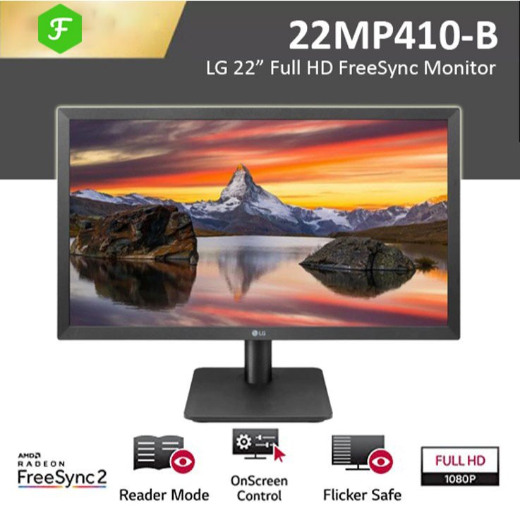 Jual Monitor LED LG 22MP410-B 21.45'' Full HD Display with AMD FreeSync ...