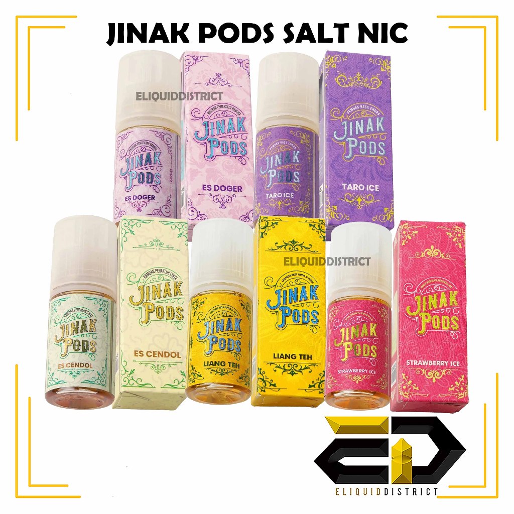 Jual JINAK PODS SALT NIC ES CENDOL - ES DOGER - TARO JINAK - LIANG TEH ...