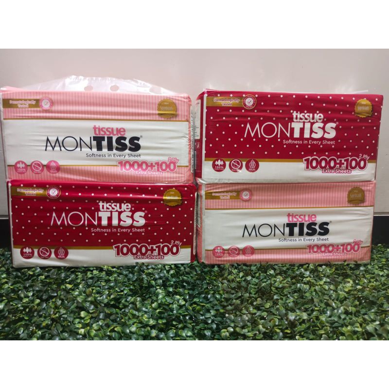 Jual PROMO Shoppe Kemasan Baru Tissue Facial Montiss 1 Dus isi 12 Pack ...