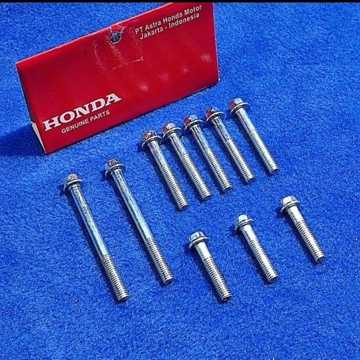 Jual baut cvt honda vario 125 vario 150 SATU SET 10PCS | Shopee Indonesia