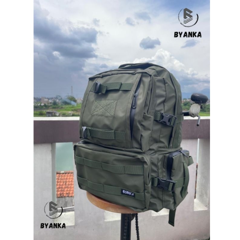 Jual BYANKA - TAS RANSEL PREMIUM WATERPROOF GULTOR ARMY JUMBO//RANSEL ...