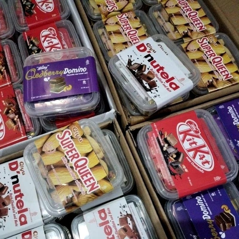 Jual Coklat mini isi kacang viral isi 50 pcs | Shopee Indonesia