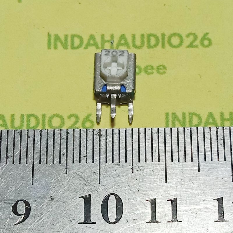 Jual BERDIRI 202 biru putih trimpot 2000 ohm 2k 2000r variable resistor ...