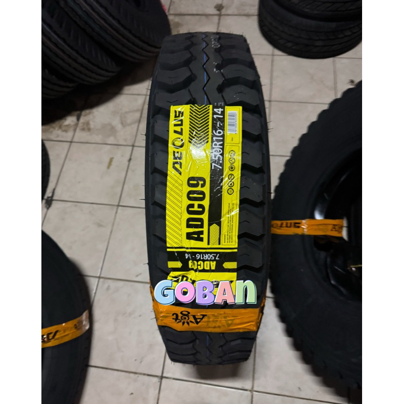 Jual ban truck 750 R16 Aeolus ADC09 Radial 7.50 16 Kawat Aeolus ADC 09 Set berikut ban dalam dan ...