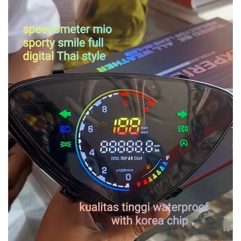 Jual speedometer spedometer Mio sporty smile digital full thailand ...