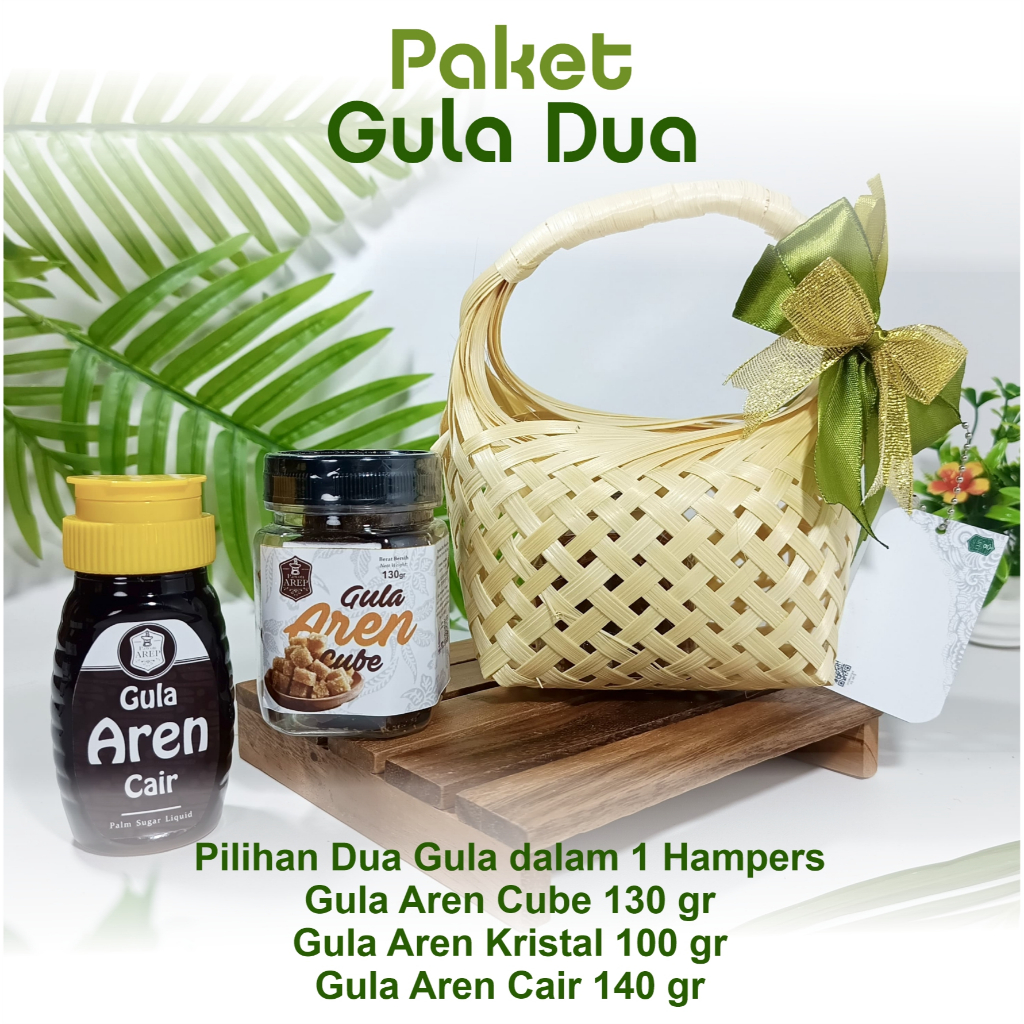 Jual Hampers Gula Aren Ukuran Sedang (isi 2 item) dari Pawon Arep ...