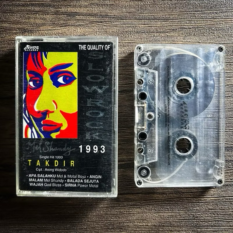 Jual Kaset Various Artists - The Quality Of Slow Rock 1993 (Mel Shandy - Takdir ) | Shopee Indonesia