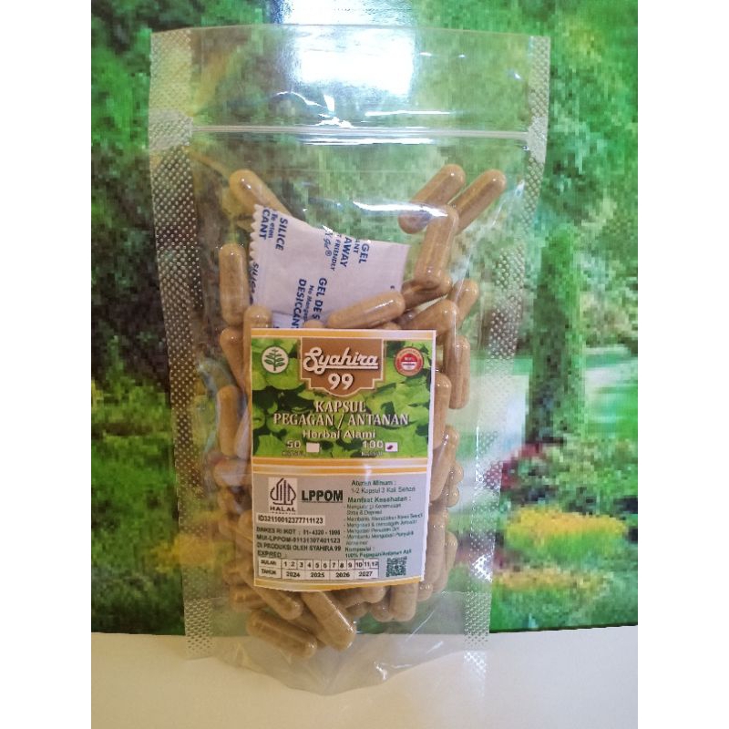 Jual KAPSUL PEGAGAN/ANTANAN ISI 100 KAPSUL | Shopee Indonesia