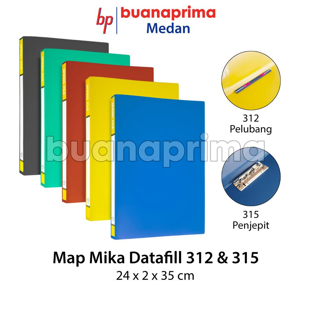 Jual MAP DATAFILL Spring File Clip File 312 315 Lubang Jepit | Shopee ...
