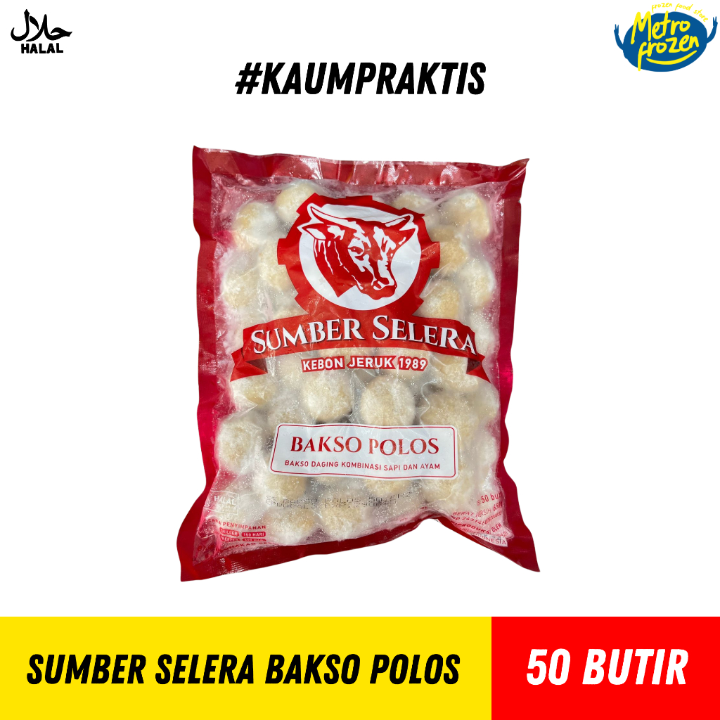 Jual Sumber Selera Bakso Polos 650gr //bakso polos sumber selera ...