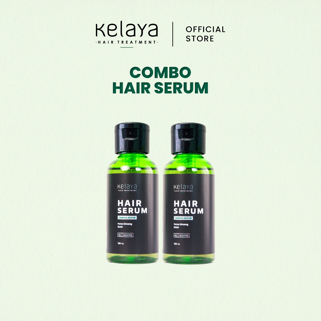 Jual Paket 2 Pcs Kelaya Serum Rambut 100ml Hair Treatment - Penumbuh ...