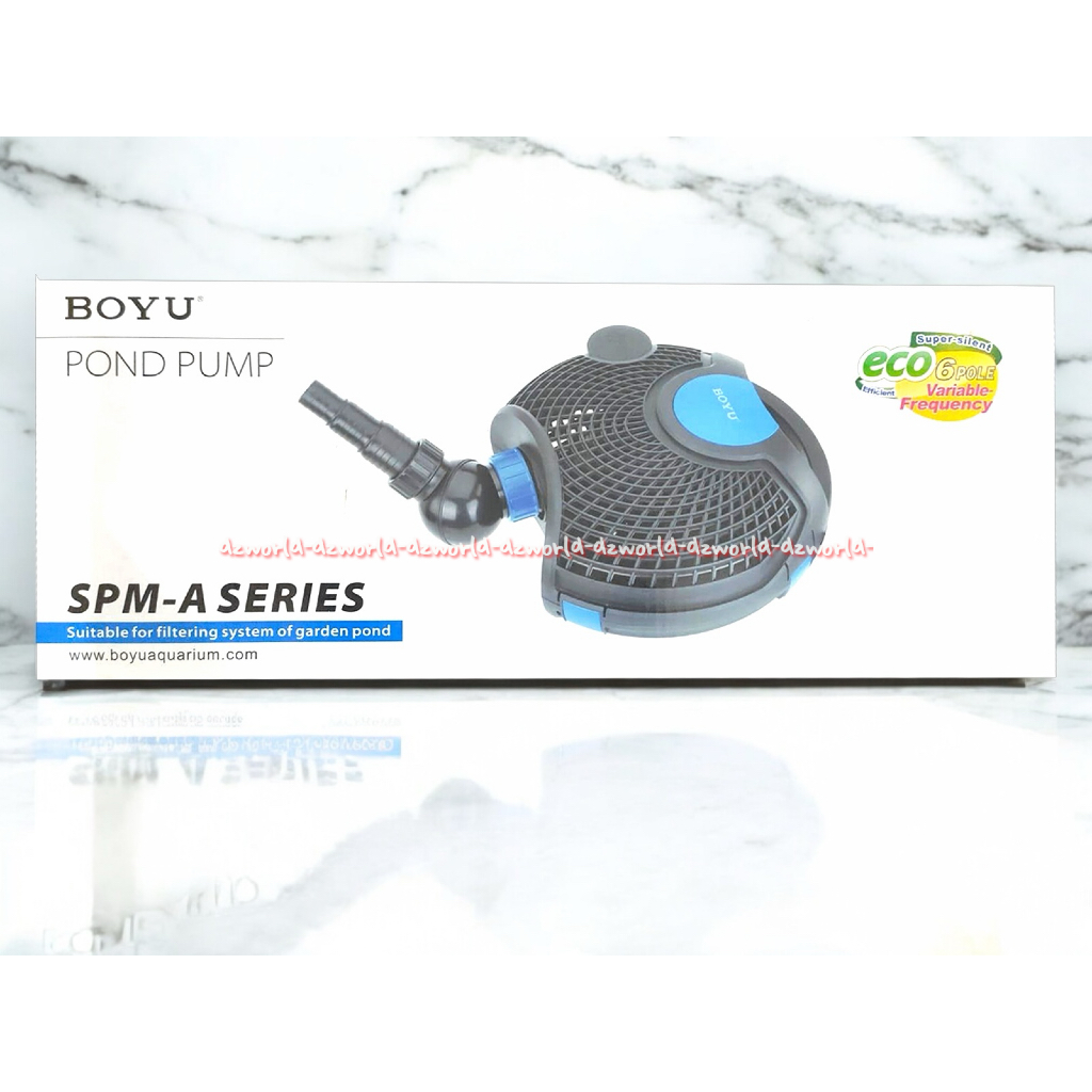 Jual Boyu Pond Pump SPM-A Series 200watt Pompa Untuk Kolam Ikan Bisa ...