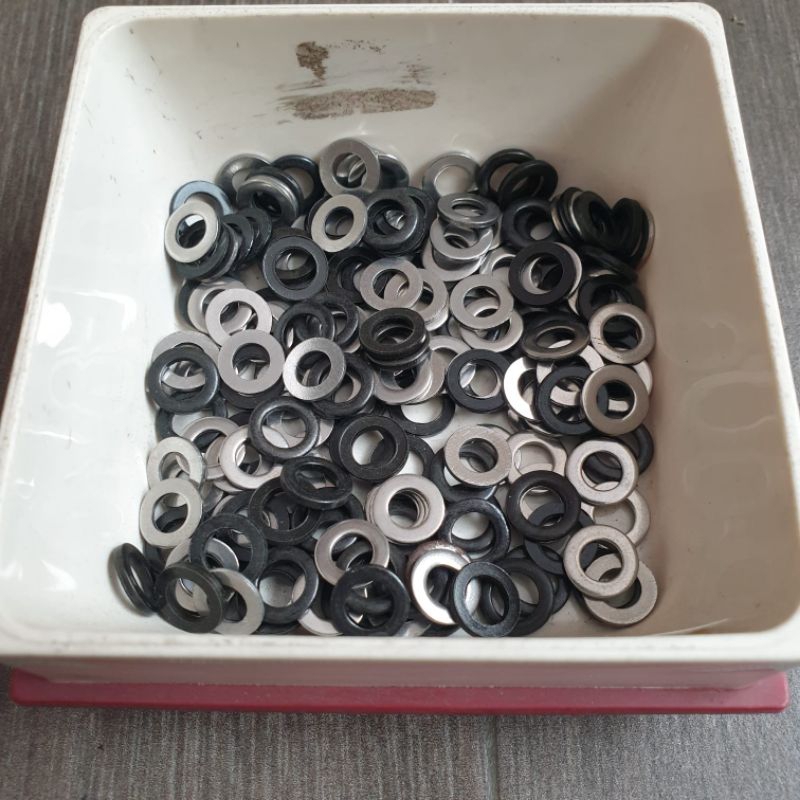 Jual Ring Plate M5 untuk Baut Tempat Botol dan M6 untuk Baut Caliper ...