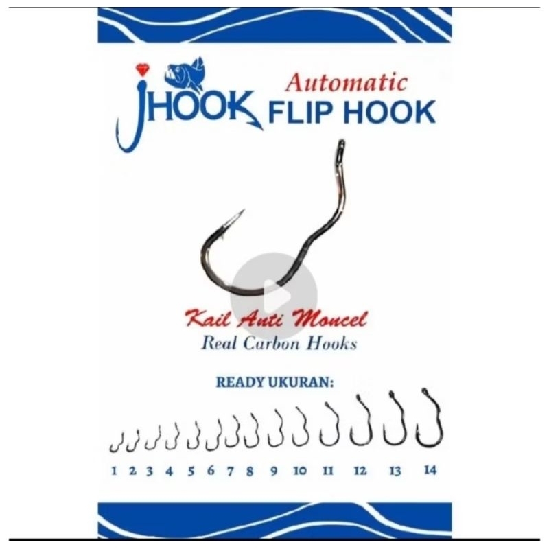 Jual Kail otomatis anti mocel Jhook flip hook | Shopee Indonesia