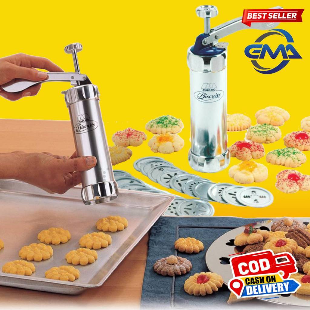 Jual 20 SET Cetakan kue kering Marcato Stainlees merek marcato/Nagako ...