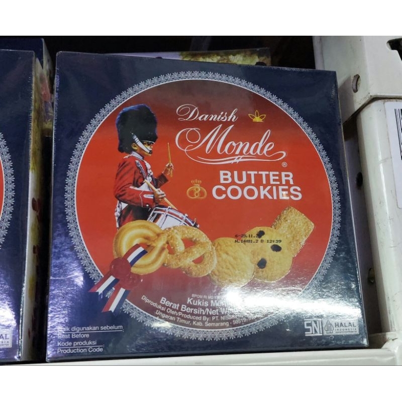 Jual Monde Biscuit Butter Cookies Kaleng 454 Gr | Shopee Indonesia