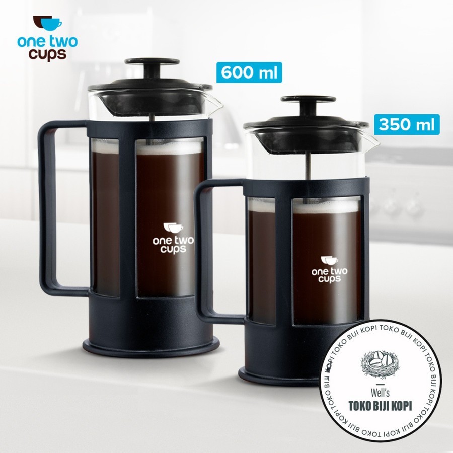 Jual Well's Toko Biji Kopi - French Press Plunger Coffee Maker Pot FN35 - 350 ml / 600 ml (Alat ...