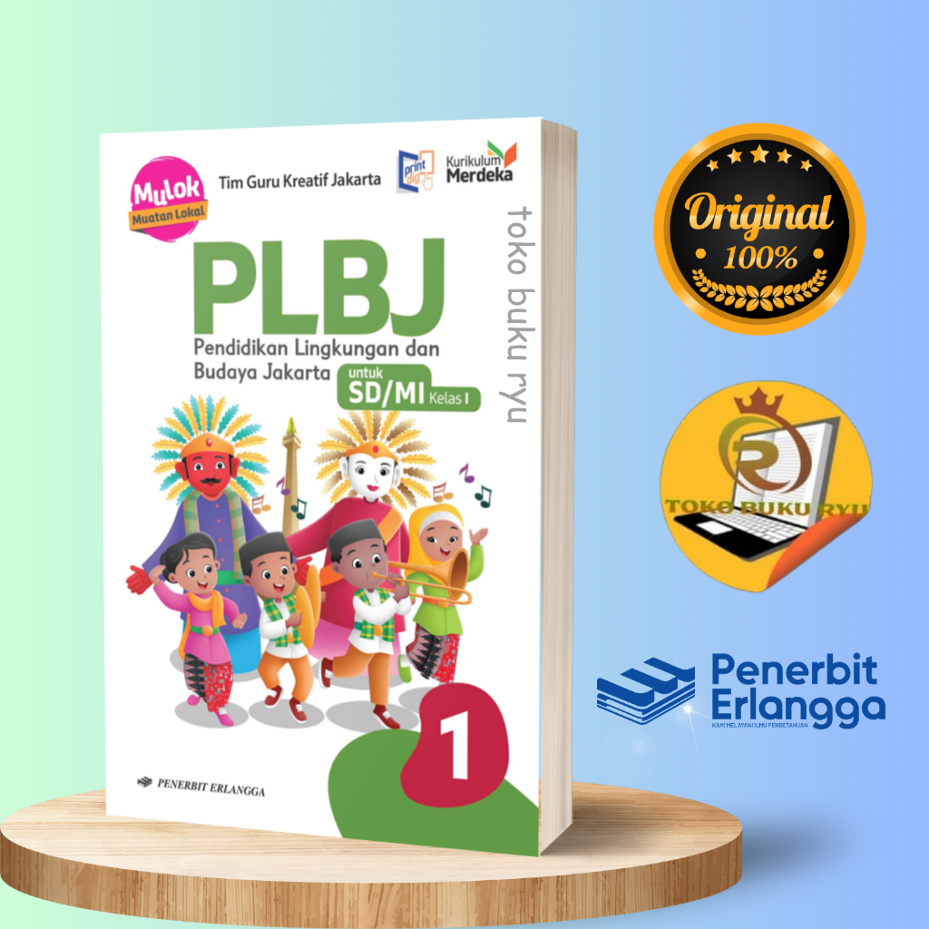 Jual Buku PLBJ Pendidikan Lingkungan Dan Budaya Jakarta Kelas 1 2 3 4 5 6 SD Kurikulum Merdeka ...