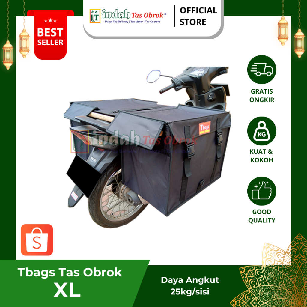 Jual INDAH Tas Obrok - TAS SALES MOTOR TBAGS TAS KERANJANG / TAS OBROK ...