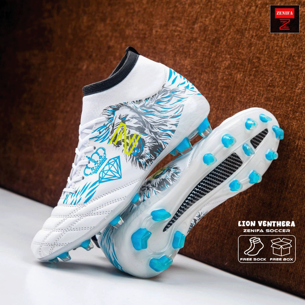 Jual Zenifa Lion - Sepatu Sepak Bola Pria Dewasa Sol Bening 100% ...