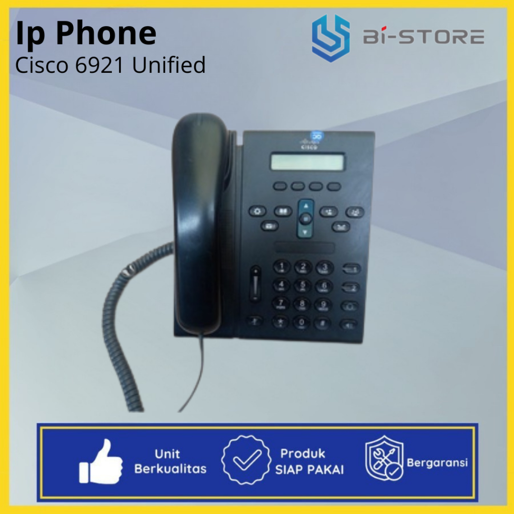 Jual Ip Phone Cisco 6921 Unified Ip Phone Cisco CP-6921 | Shopee Indonesia