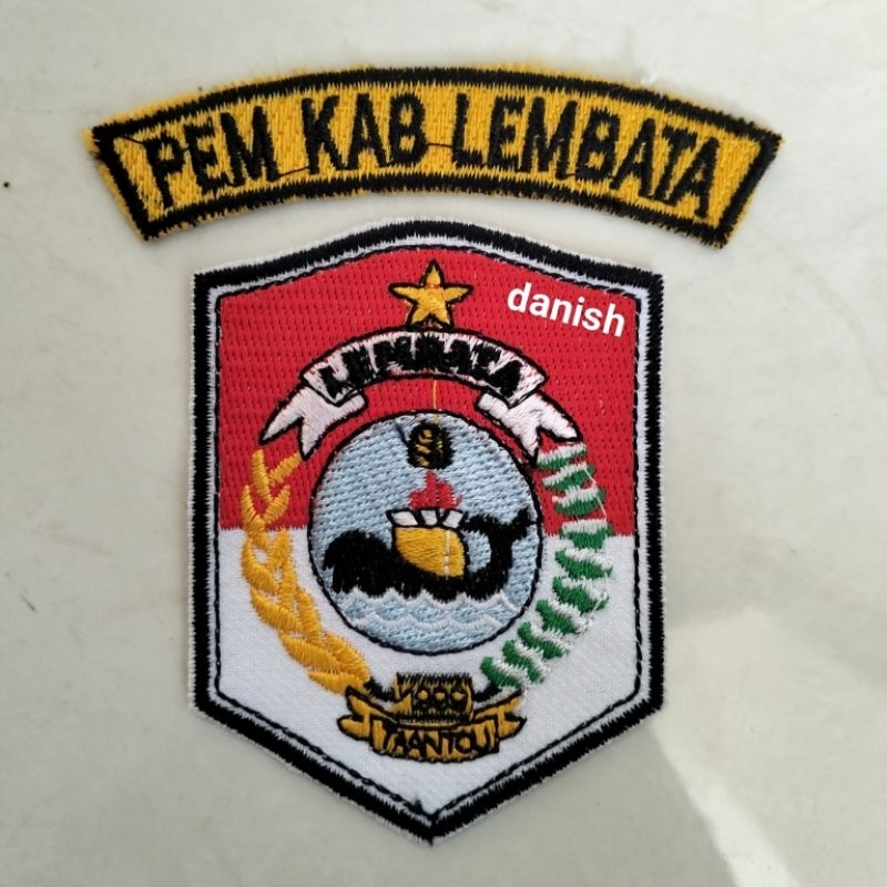 Jual BET BORDIR LOGO LAMBANG KABUPATEN LEMBATA NTT NUSA TENGGARA TIMUR ...
