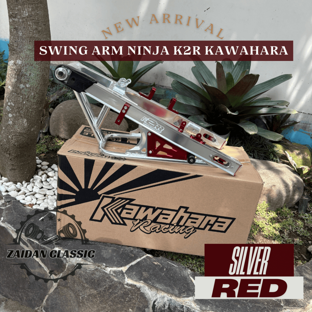 Jual SWING ARM NINJA K2R KAWAHARA RACING CNC RR KRR NINJA 150 SET KARET ...