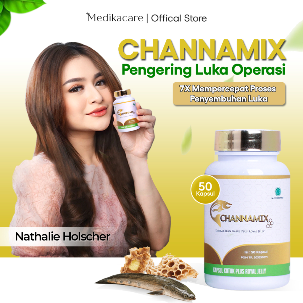 Jual Channamix Obat Luka Caesar - Ekstrak Ikan Gabus | Shopee Indonesia