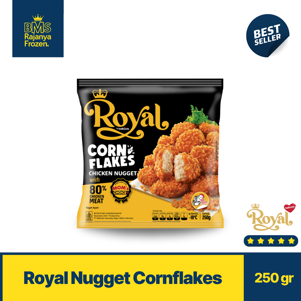 Jual Royal Nugget Cornflakes 250gr | Shopee Indonesia