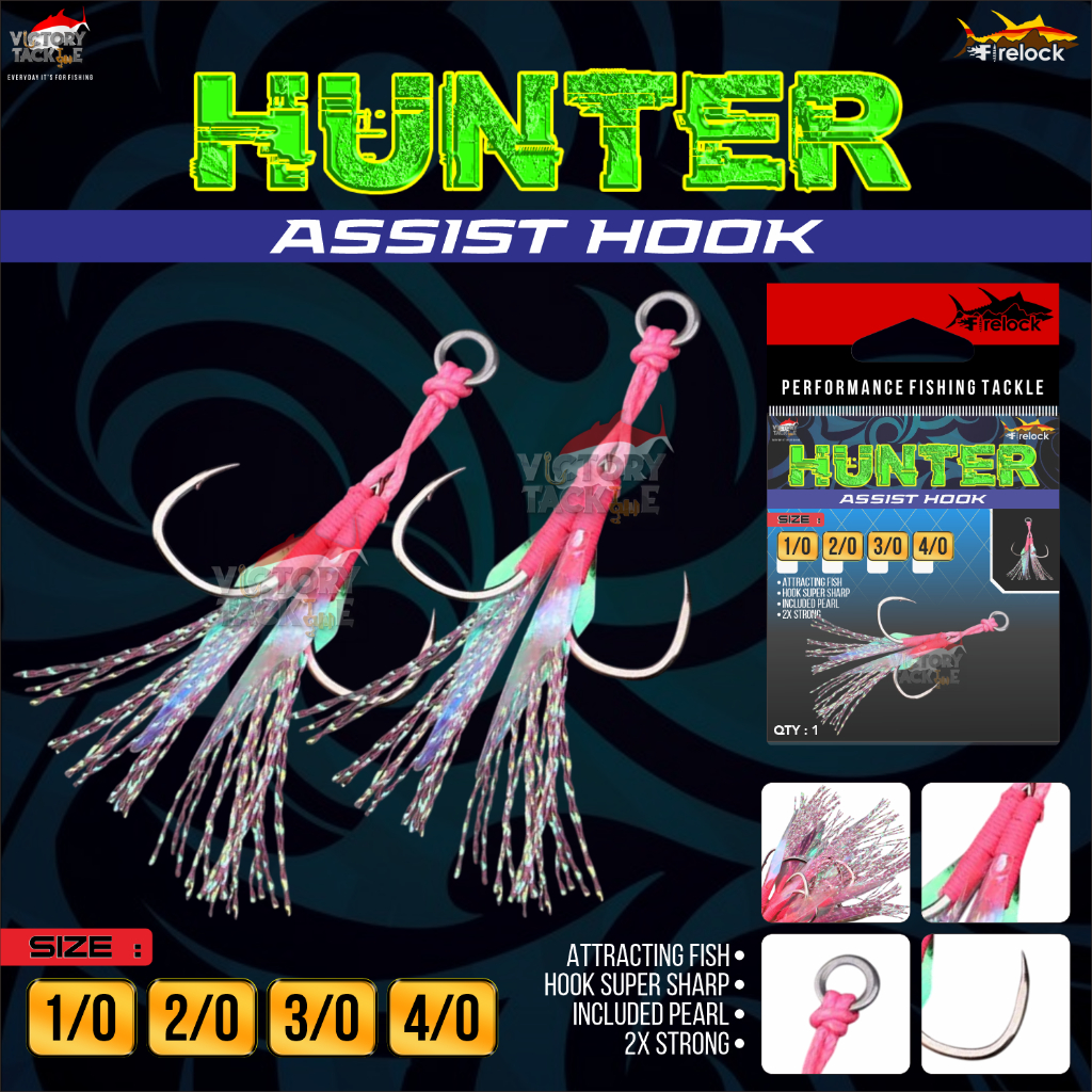 Jual EXTRA BONUS | Assist Hook FIRELOCK OSIRIS COMET HUNTER | ZEUZ SNIPER XENON INVADER MONSTER ...